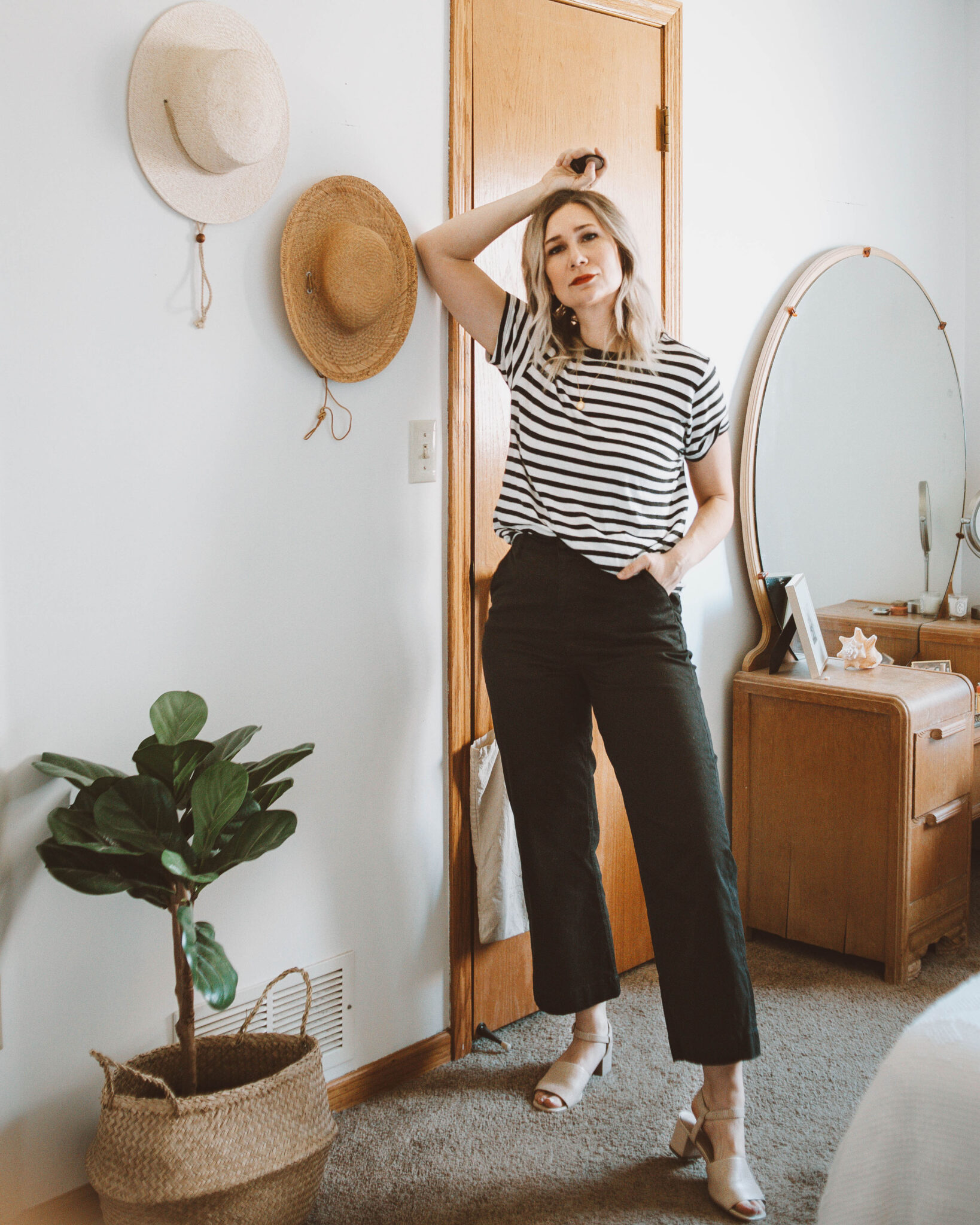 Styling a Basic Tee: 10 Different Outfit Ideas - Karin Emily