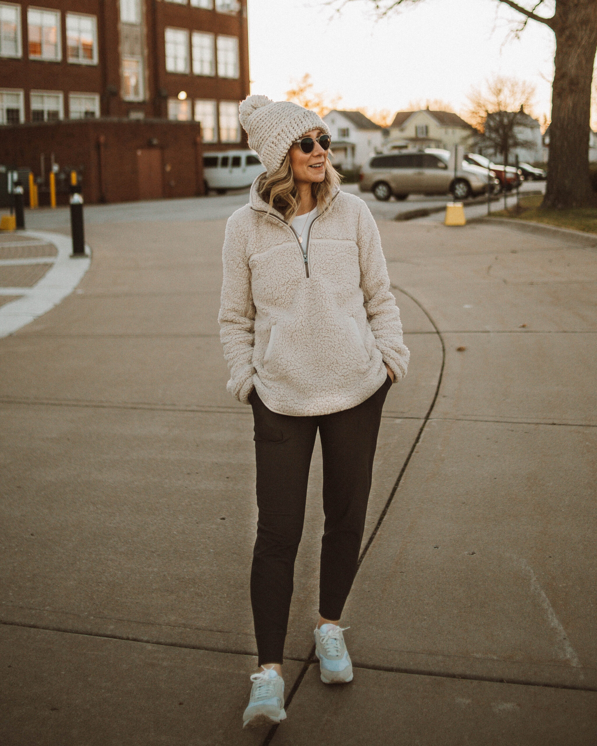 What I Wore this Week: Cozy, Stay at Home Outfits - Karin Emily