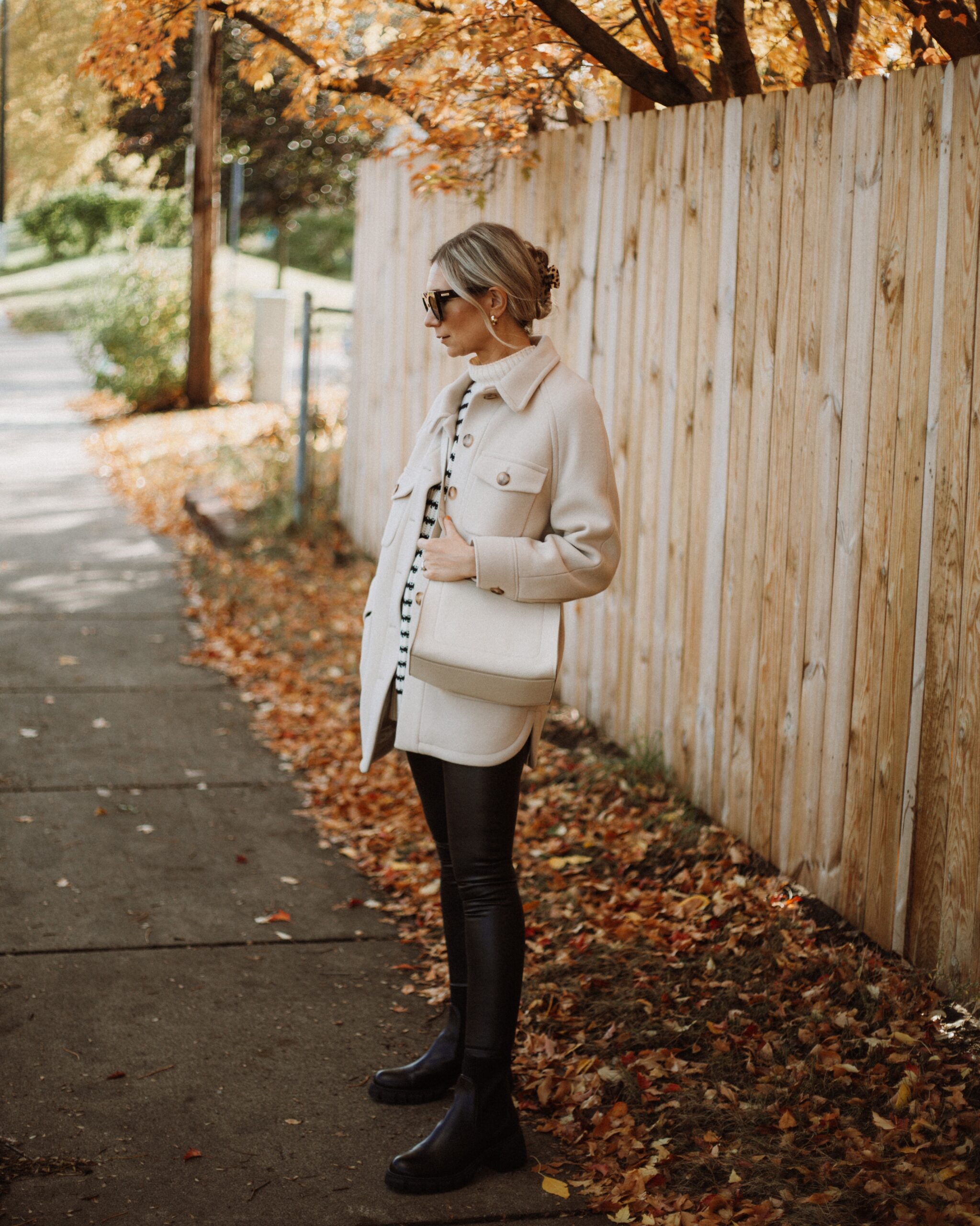 How to Style Shackets for Fall - 10+ Styling Ideas - Karin Emily